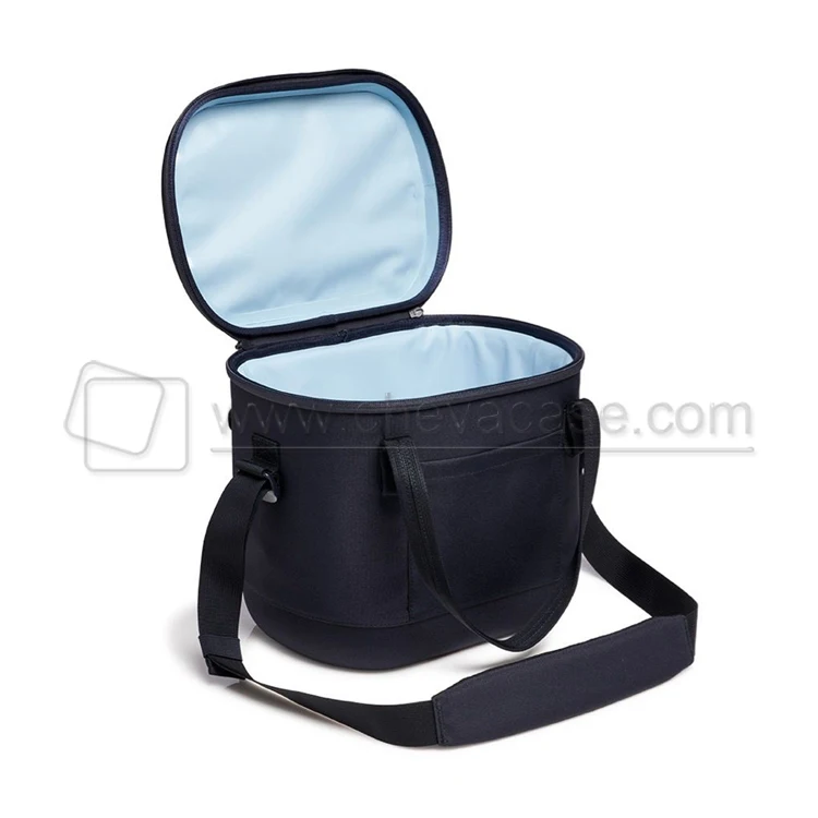 20 Cans Hard Storage Case Shoulder Bags 12l Eva Molded Lid Soft Cooler ...