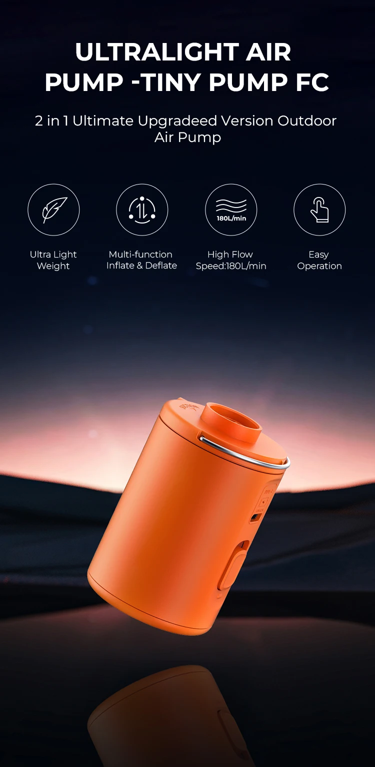 Customized Brand OEM NANO PUMP 1 for Camping & Hiking