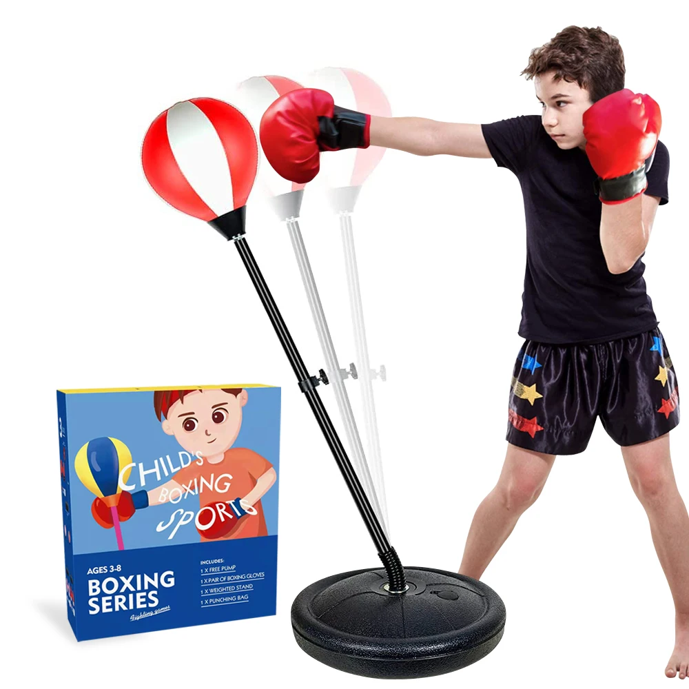 Sports Toy Boxing Stand Punching Ball kids Boxing Set Sport toys ...