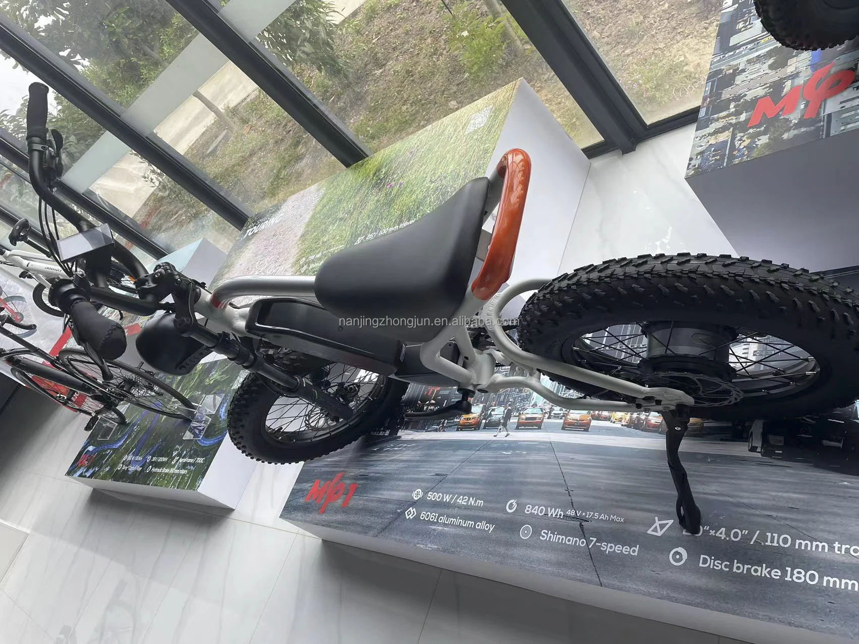 500W Ananda Hub Motor Bicicleta Electric Bicycle Full Suspension Bmx ...