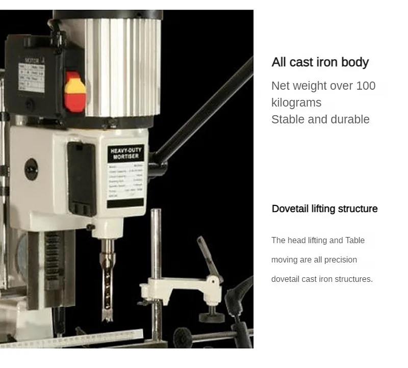 STR MS3840 Tenoning 220V Punching Square Hole Machine Multi-Function ...