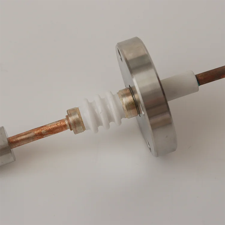 Vacuum Seal Feedthrough Connector Vacuum Flange Electrode Ceramic Seal ...