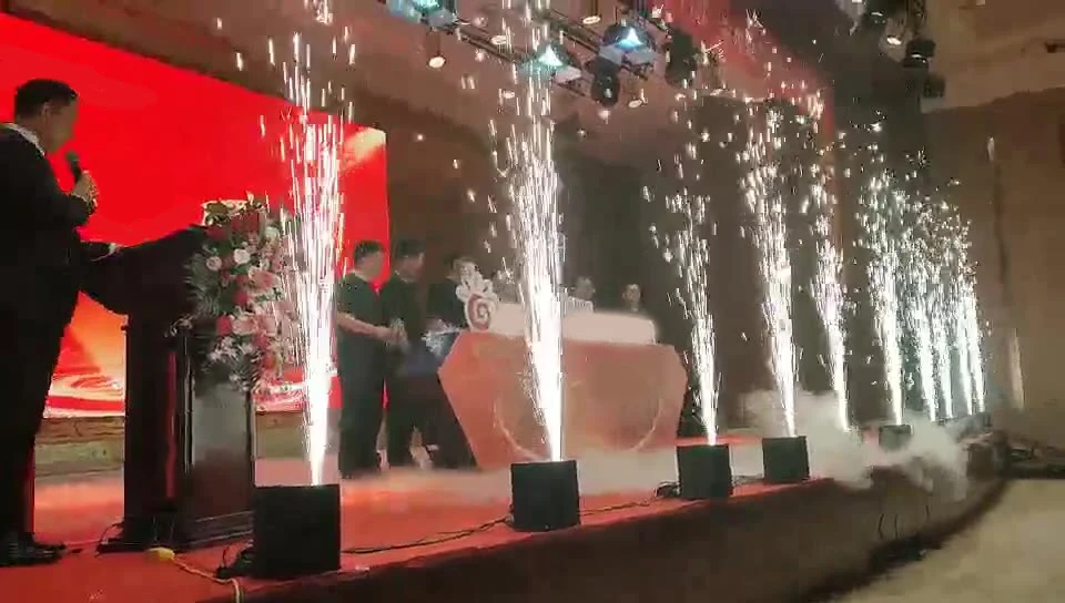 DHL Fast Shipped in 48h Waterfall White Cold Spark Machine| Alibaba.com