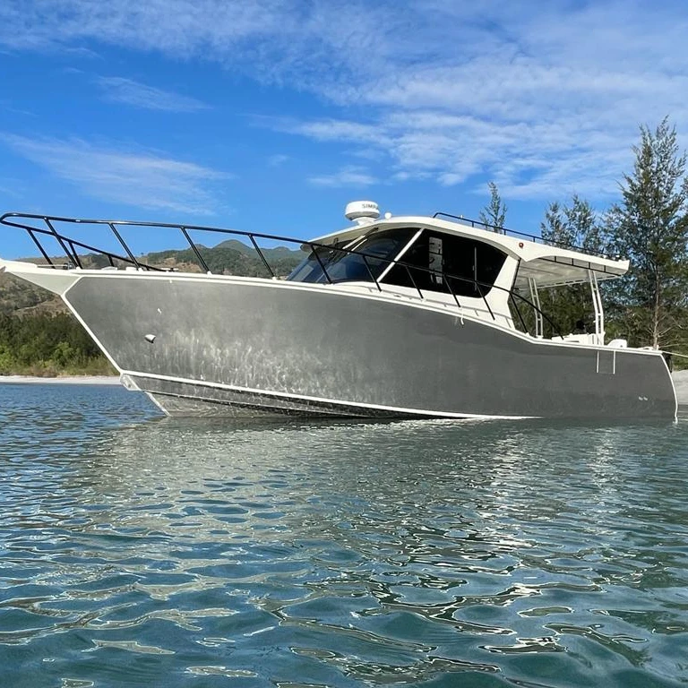 11 Meter 36ft Aluminum Plate Boat Luxury Cabin Boat Fishing Boats For ...