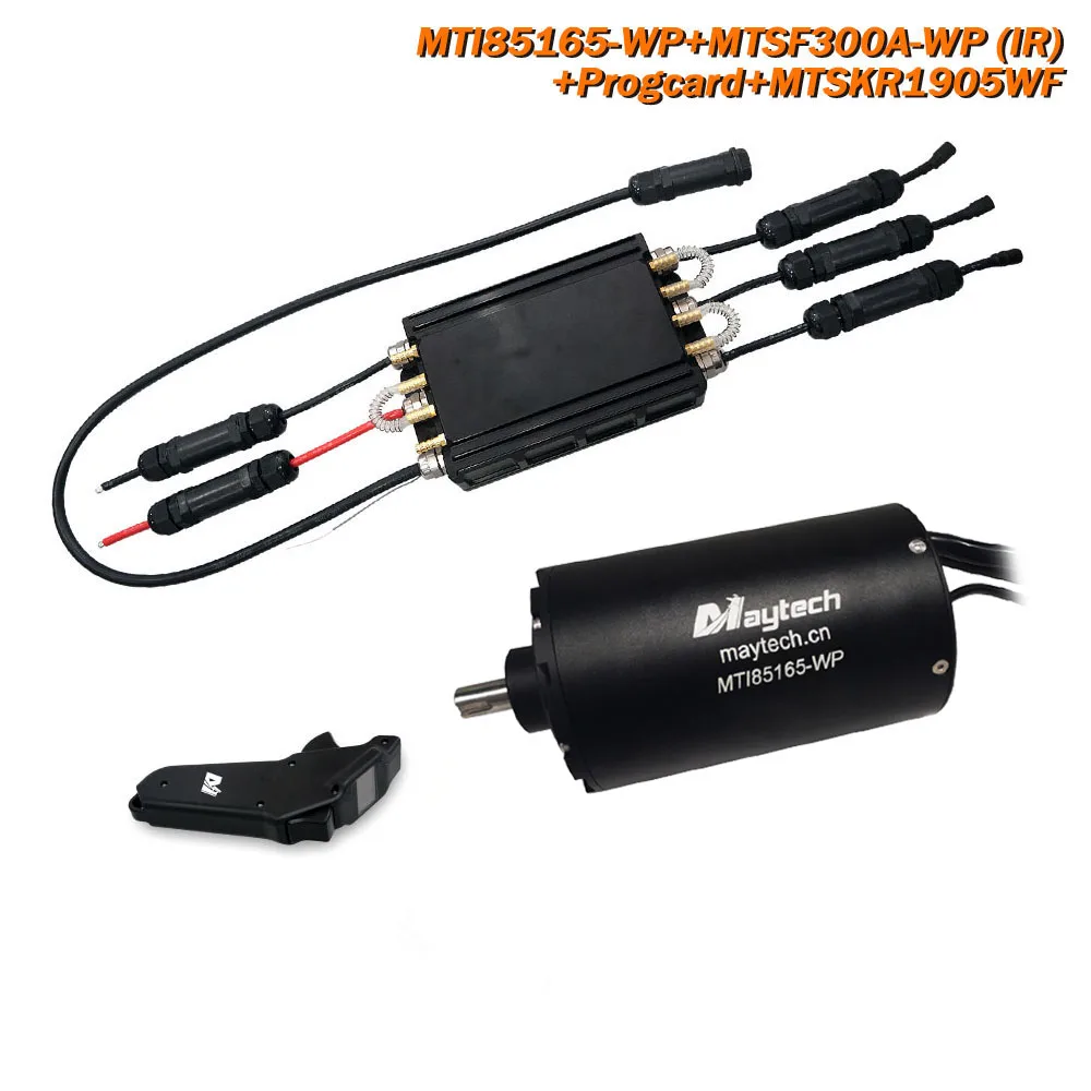 Maytech Waterproof Brushless Motor 10.5kw 85165 200kv Inrunner Engine ...