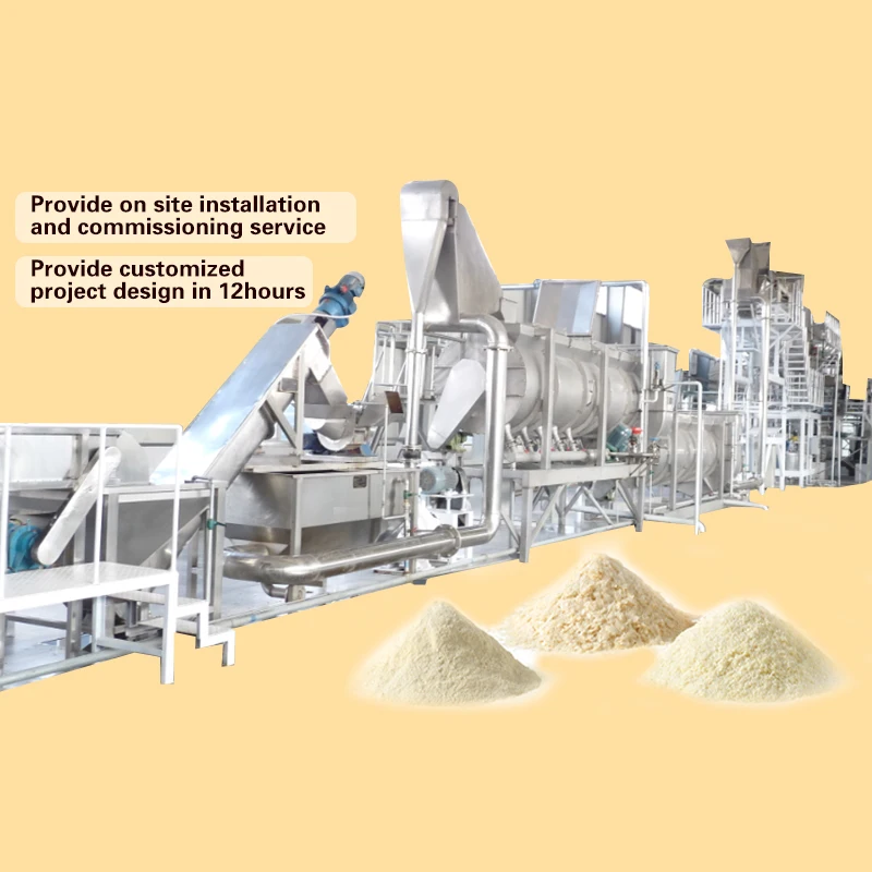 Sweet Potato Yam Cassava Potato wheat starch production line starch ...