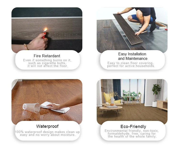 Waterproof Luxury SPC Flooring - Durable PVC Vinyl Sheets