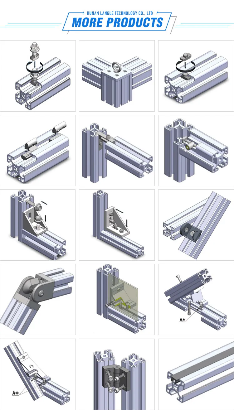 Industrial Frame Aluminum Profiles - Durable & Versatile