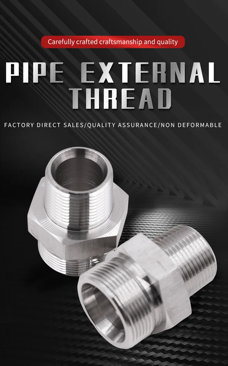 Wholesale Hydraulic Pipe Adapter 1b Straight Male Thread Tube Fittings ...