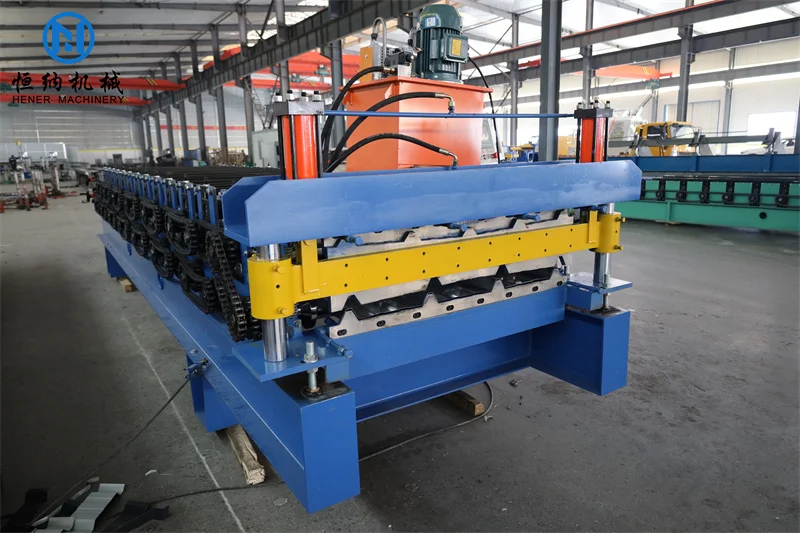 Metal Roof Sheet Double Layer Roll Forming Machine Double Deck Color ...