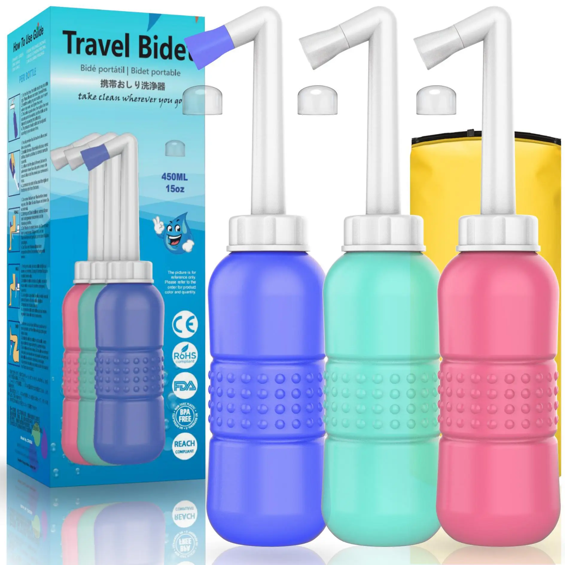 Best Selling Portable Pregnant Women Bidet Bathroom Handheld Butt ...