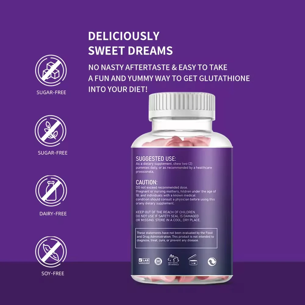 Factory Supplement Sleep Gummies Vegan Melatonin Gummies For Fast ...