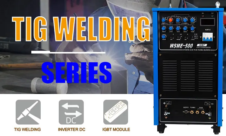 Wsme 500 Heavy Industrial Ac/dc Pulse Aluminum Tig Welder Soldador Tig ...