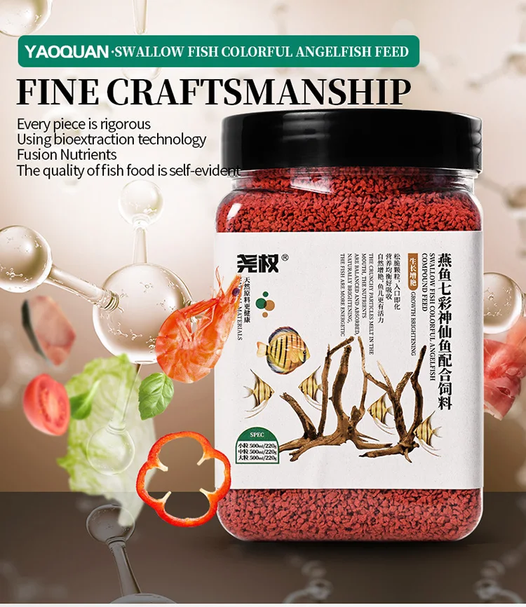 Colorful Swallow Feed Egyptian Angelfish Feed Tropical Ornamental Fish ...