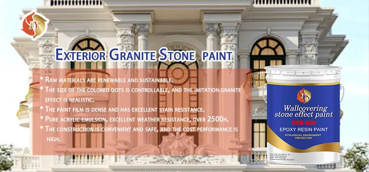 Waterproof Exterior Wall Building House Faux Natural Stone Paint Stone ...