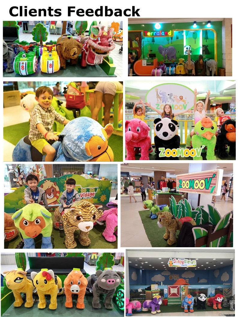 Happy Rides on Animal for Mall - Electric Fun for Kids