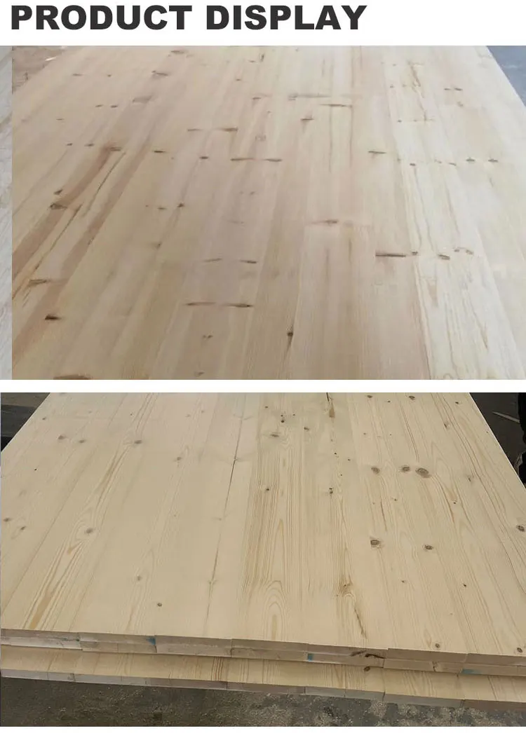 Pine/fir/spruce Full Stave Solid Wood Panels for Funiture Board ...