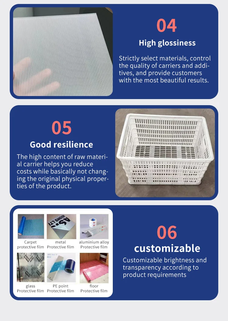 Plastic Filler Masterbatch Na2so4 Compounds Filling Granules For Film ...