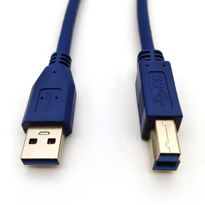 USB Printer Cable - Reliable USB 3.0 Connection for Canon, Epson, HP