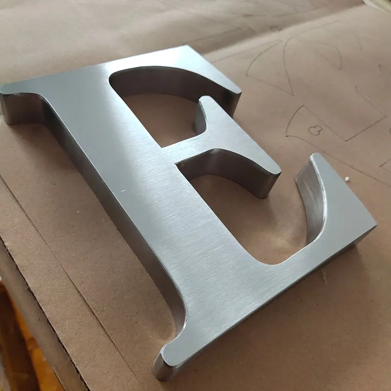 Outdoor Signage Coffee Shop Bar Sign Board Build Up Letters On Aluminum ...