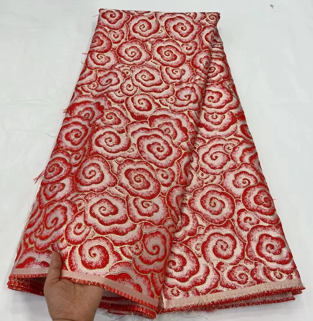 New Design Elegant Silk Satin Lace Fabric Embroidery Brocade - Buy Lace ...