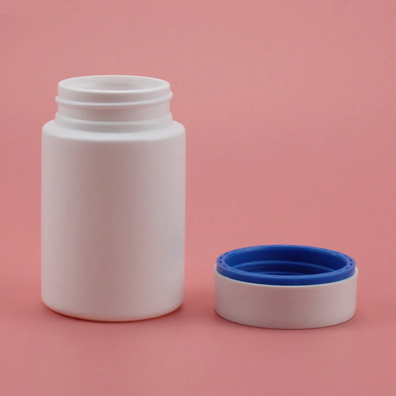 100cc 120cc 150cc 250cc Plastic Pill Bottles - Premium White