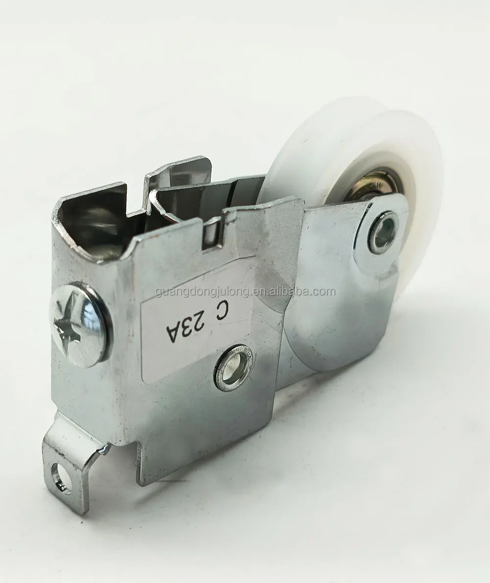 Upvc Sliding Door Track And Roller For Sliding System Nylon Pulley ...