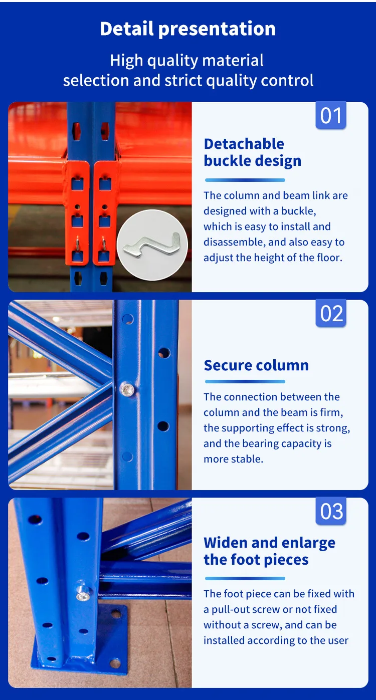 Motor Control Electrical Movable Heavy Duty Pallet Rack/Electricity ...
