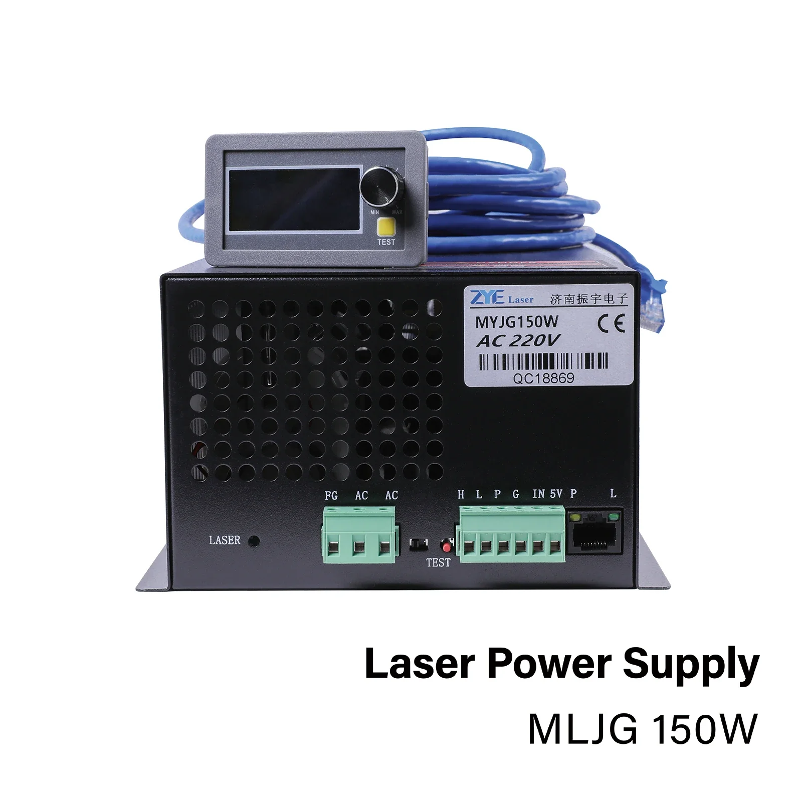 Presionqi Co2 Laser Power Supply 150w For 100-120w Laser Tube Laser ...