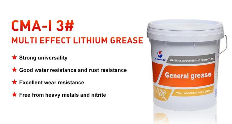 High Temperature Cma-i 3 Water-resistant Mechanical Grease Long Life ...