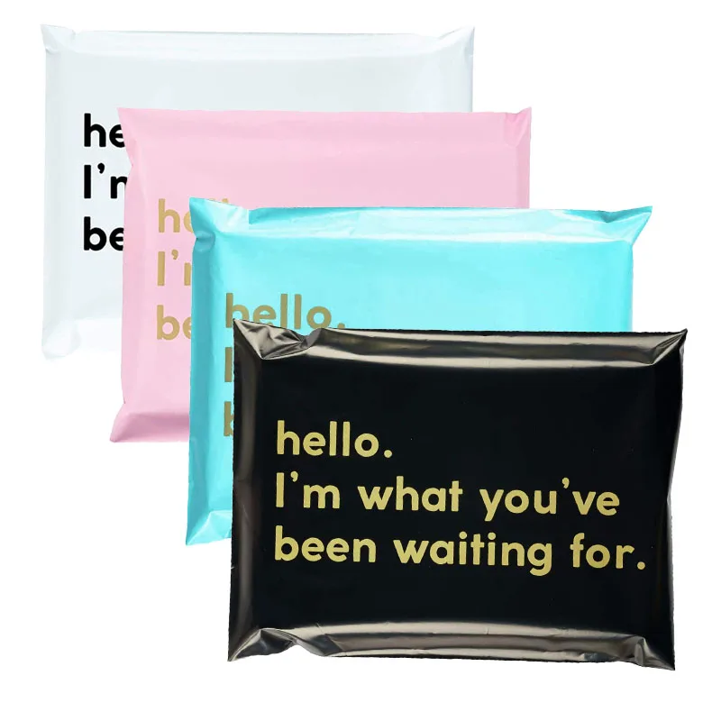 2024 Custom Print Postage Envelope Bag Logo Poly Mailers Express ...