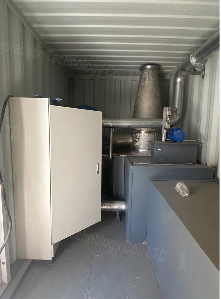 Human Body Cremator Container Style Cremation Machine for Corpse ...