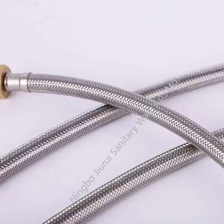 Modern Stainless Steel Universal Braided Plumbing Hoses Flexible Double ...