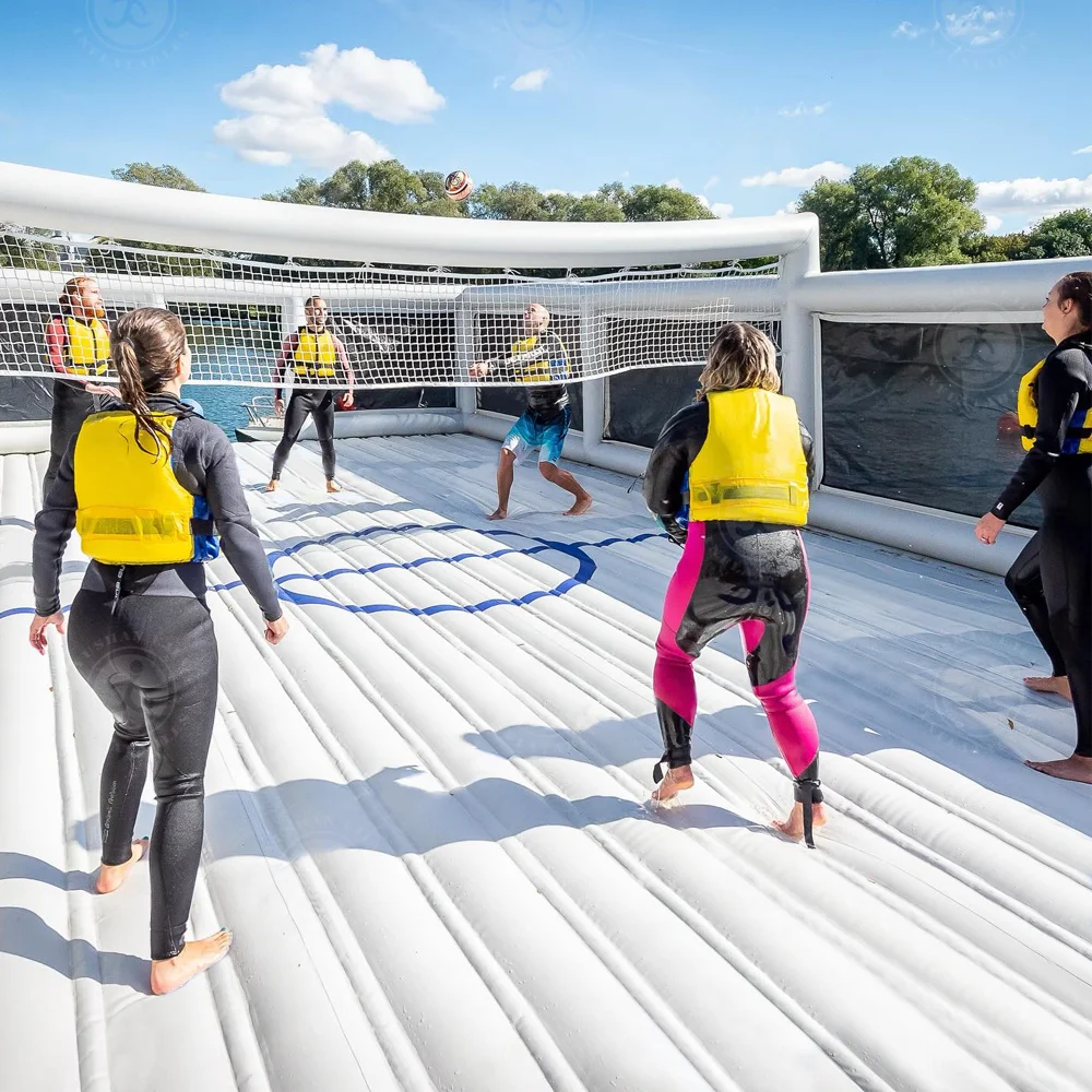 Alibaba.com: Inflatable Water Floating Volleyball Court Field for ...