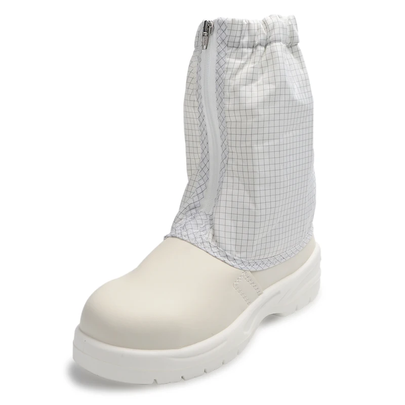 Wholesale Esd Cleanroom Safety Shoes Odor-resistant Short Boots For ...