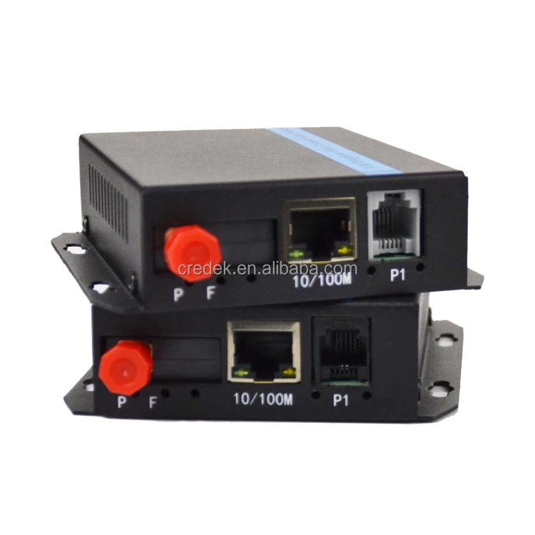1 Channel Fxo Fxs Voice Telephone And 1 Channel Ethernet Over Fiber ...