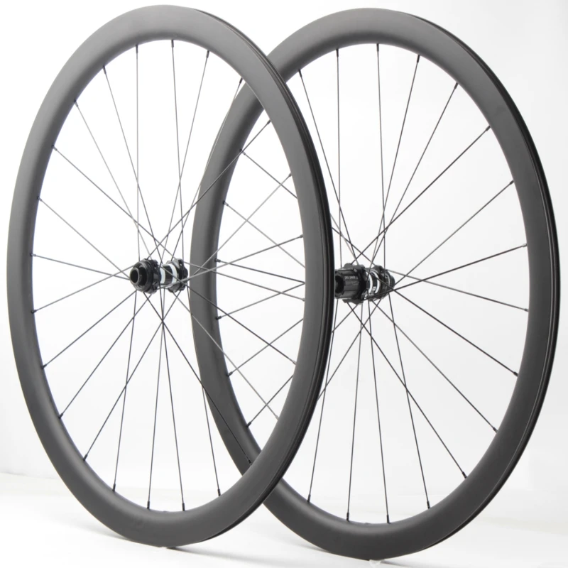 Lightweight Gravel Road Bicycle Wheelsets 30mm Wide 24mm Internal Wide ...