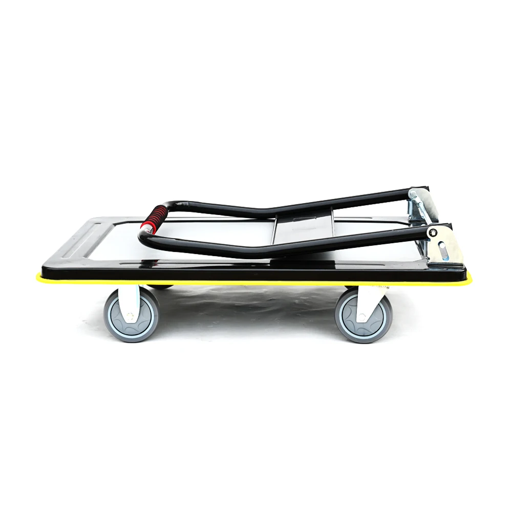 Hand Truck Foldable Garage Warehouse Platform Trolley Cart Heavy Duty ...