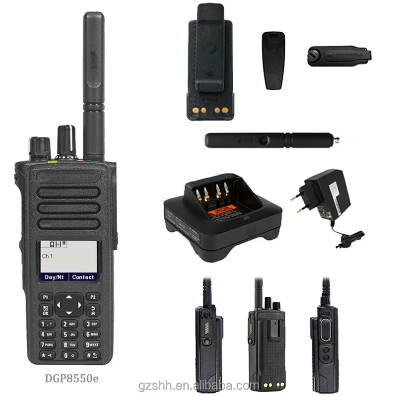 Motorola Dgp8550e Portable Vhf Uhf Dp4801e Two-way Radio Xir P8668i Radio Xpr7550e Walkie-talkie ...