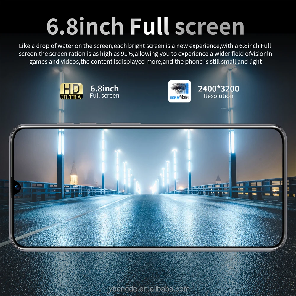 Mobile Phone I13 Pro Max 5g Android Smartphone 6.7-inch Large Full ...