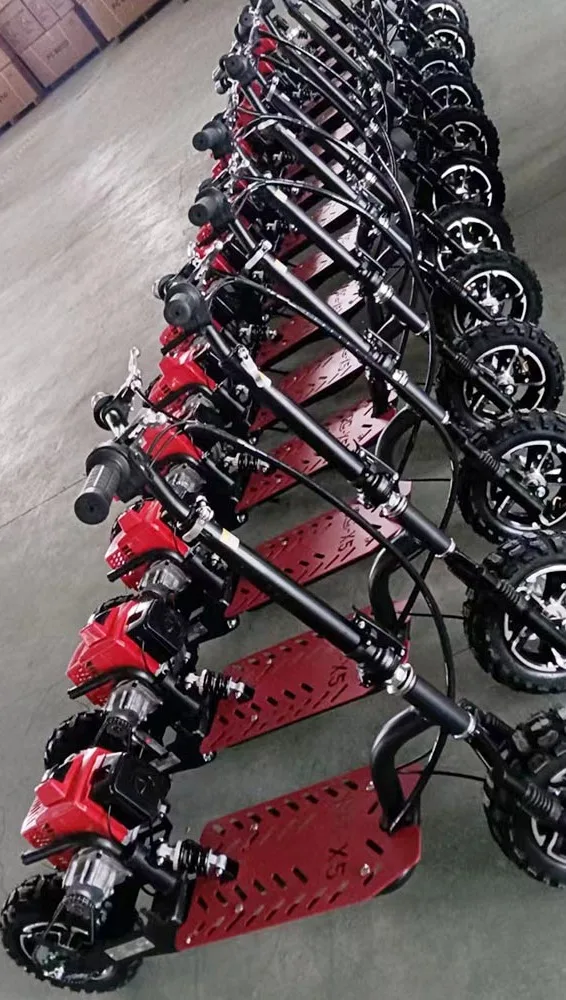 Mini Gas Scooter Petrol Foldable Scooter With 43cc 49cc 63cc Engine 2 ...