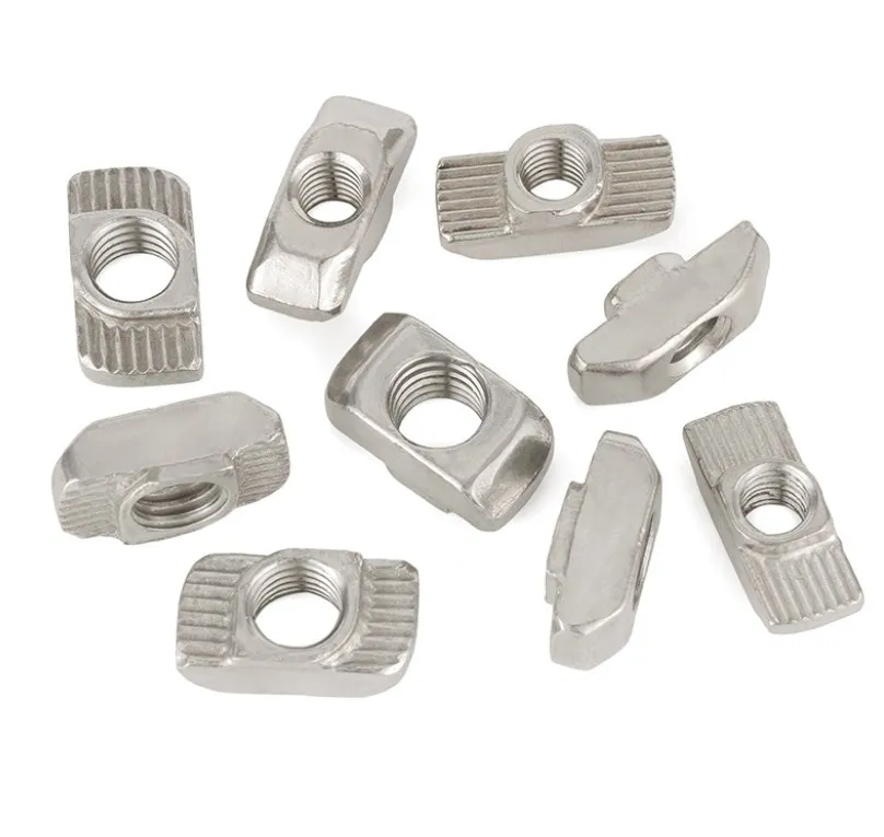 T Type Nut Hammer-type Nut For Aluminium Series 30 40 50 - Buy T Nut ...