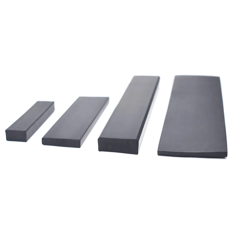 Mechanical Solid Square Rubber Sealing Flat Strip Wear-resistant ...