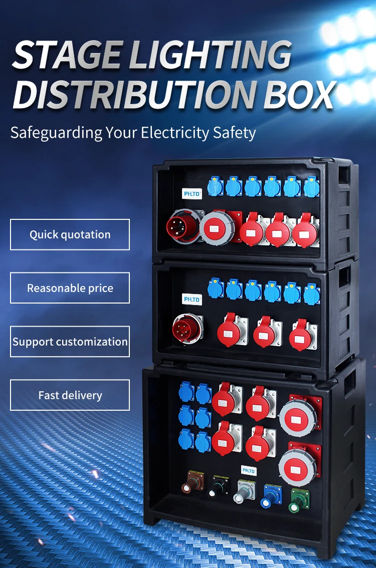 PHLTD Power Distribution Box - Waterproof & Impact-resistant