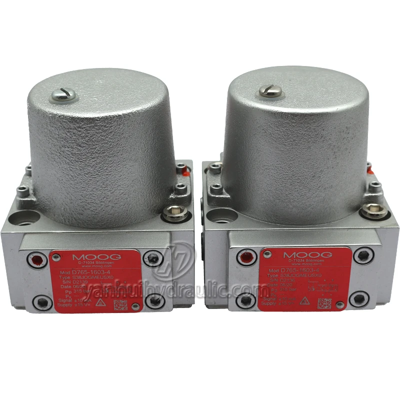 2-stage Electric Hydraulic Control Valve MOOG D765 Series