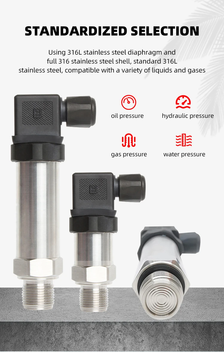 Oem China 10bar 20bar Piezoresistive Pressure Transmitter 0-10v ...