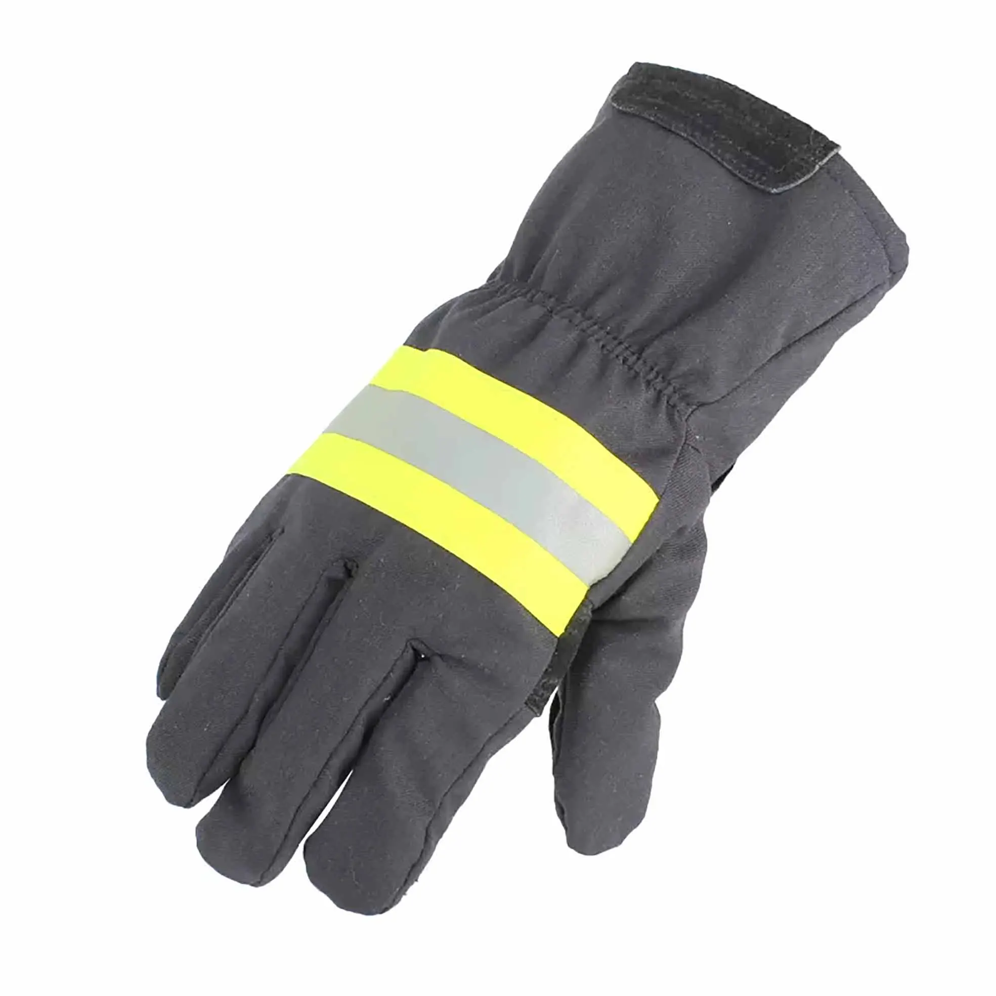 Fire Rescue Gloves Fireman Protective Gloves Leather Fire Fighting ...