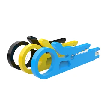 Small Yellow Tool Hand Cable Stripper Mini Simple Wire Cutter Hardware ...