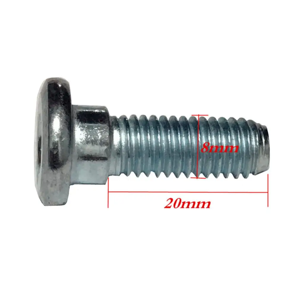 M8x20mm Hex Socket Disc Motorcycle Brake Rotor Mount Bolt