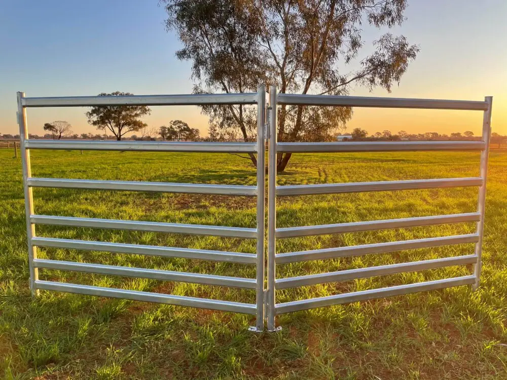 Galvanized Cattle Panels Cattle Panels Livestock Cattle Yard Panel ...
